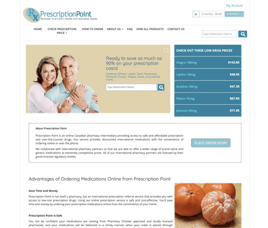 Prescriptionpoint Profile, FREE Rx coupons, Prices & Reviews
